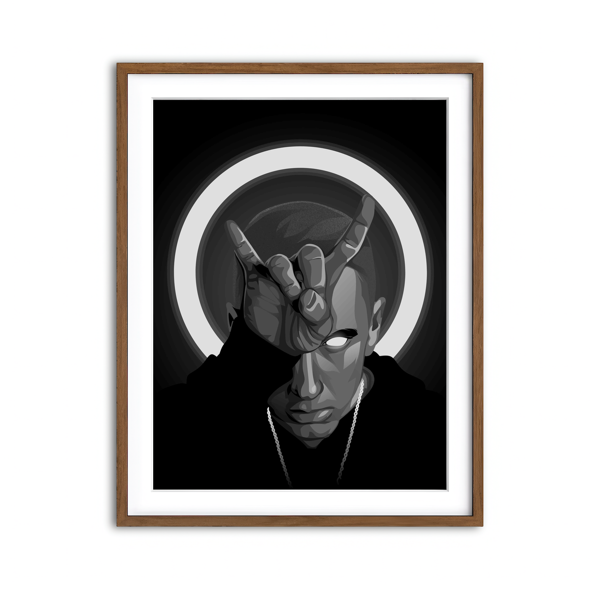 eminem poster framed