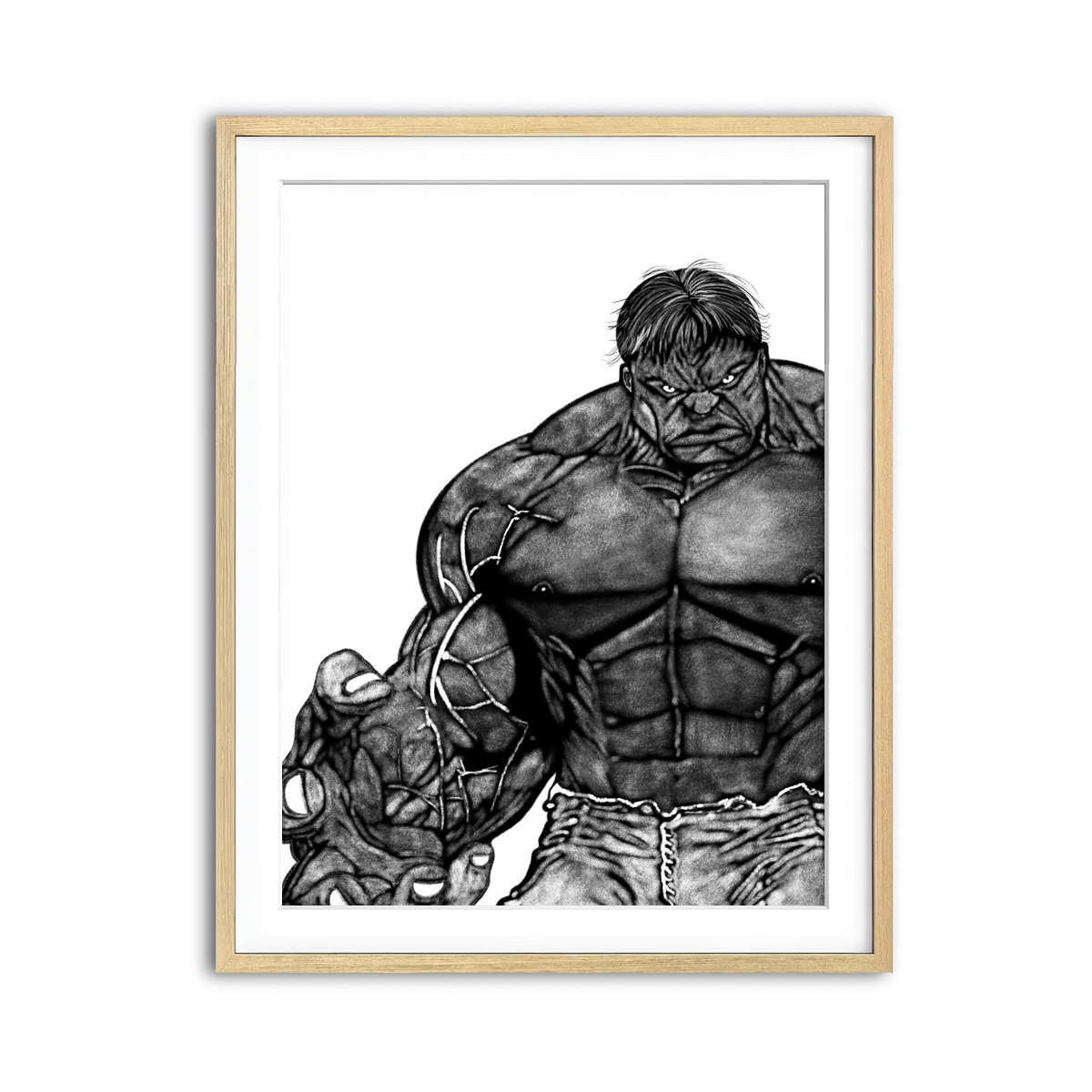 hulk drawing