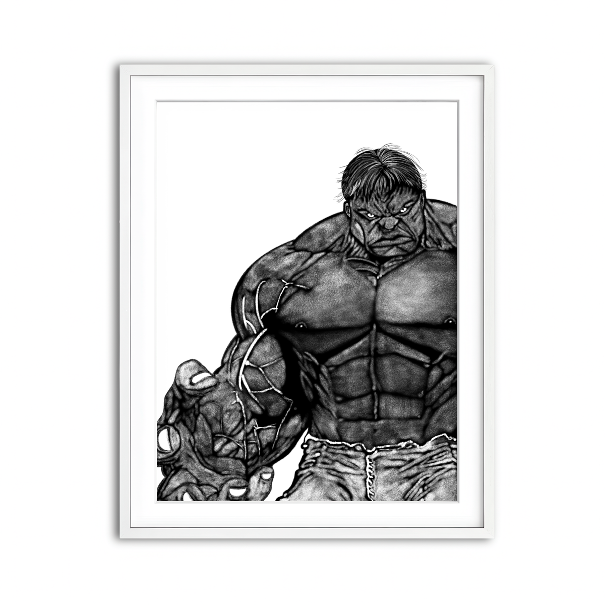hulk poster drawing