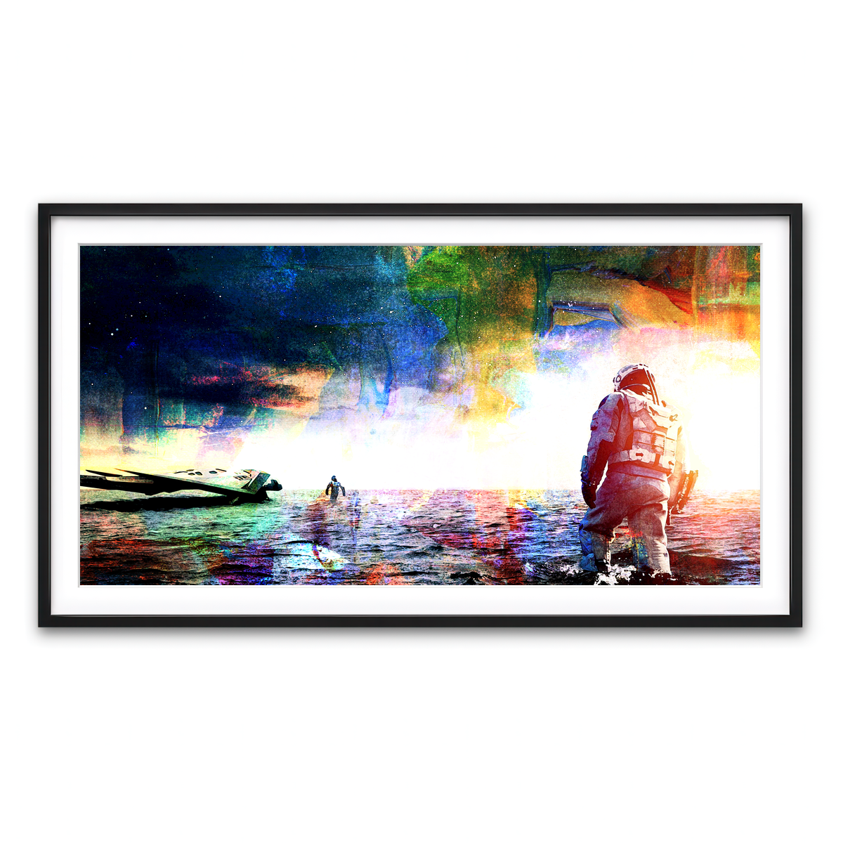 interstellar poster framed