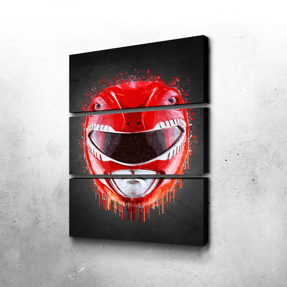 Red Ranger Portrait Wall Art